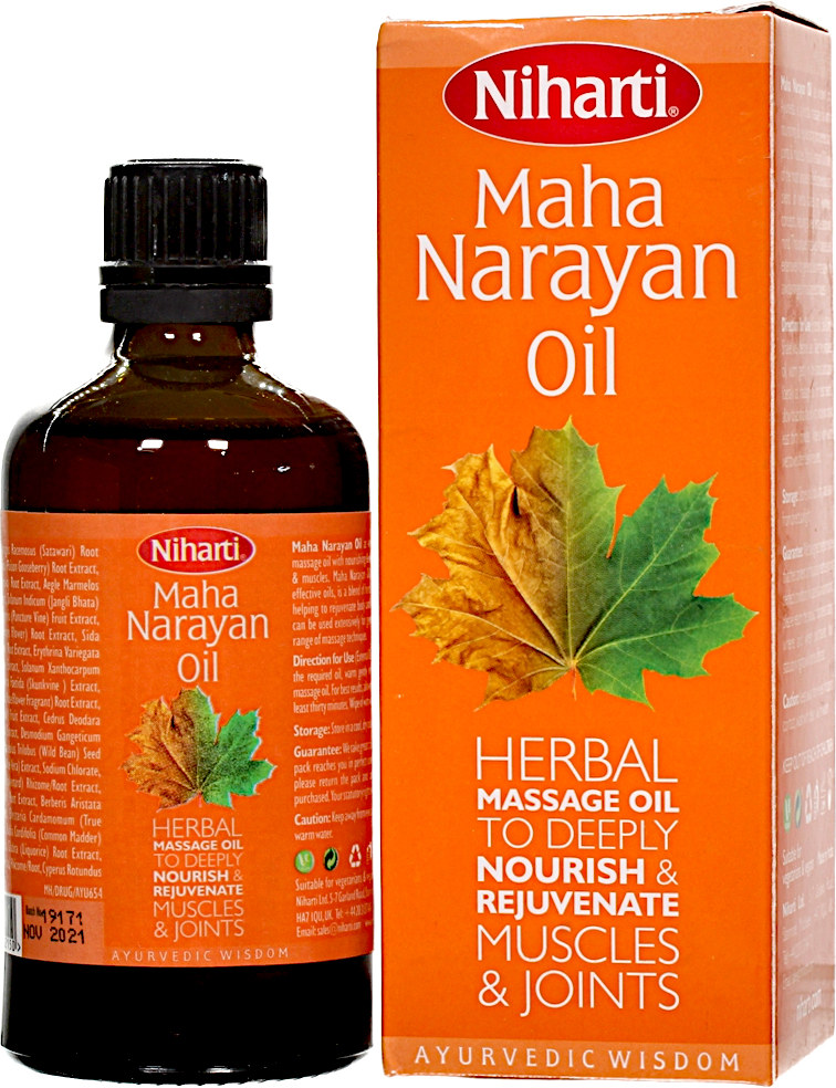 Maha Narayan Taila - Olio Ayurvedico per Muscoli e Articolazioni