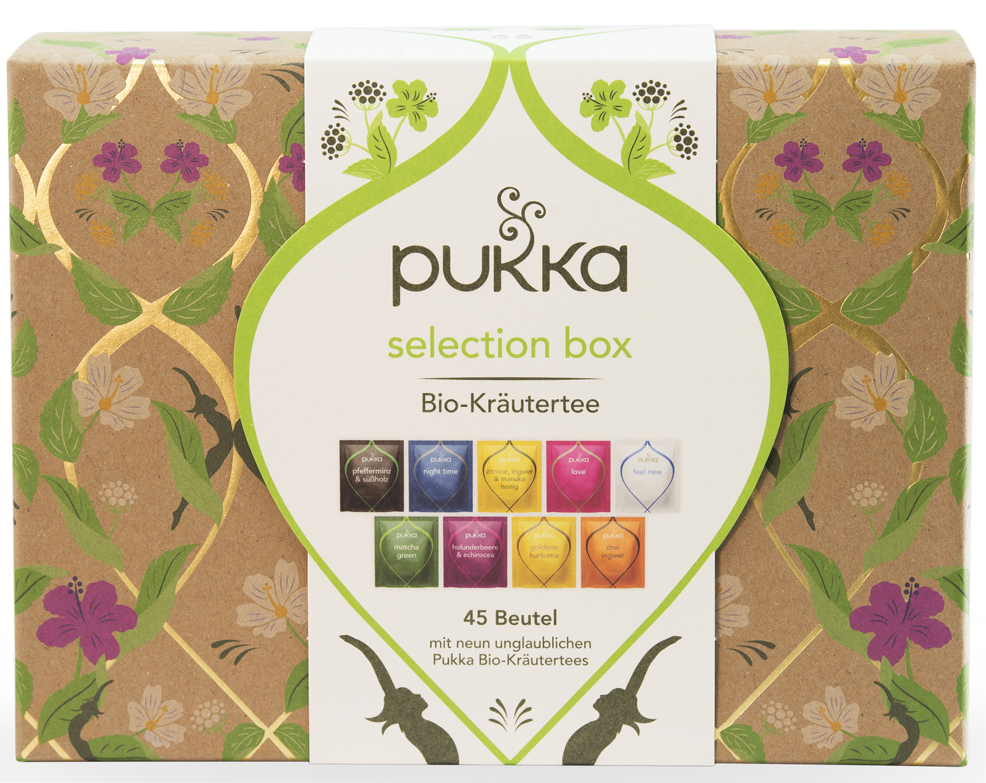 Pukka Tee Selection Box - 45 Bustine Tisane Naturali