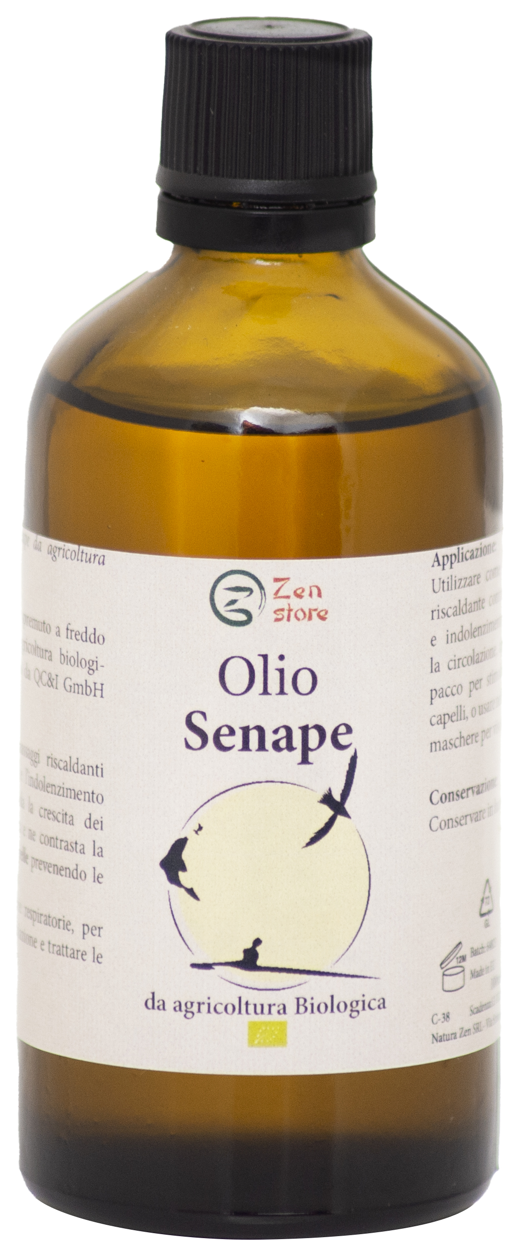 Olio di Senape Bio - Spremuto a Freddo per Capelli Forti