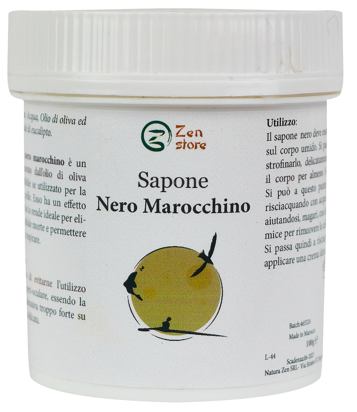 Sapone Nero Marocchino - Esfoliazione Naturale e Purificante
