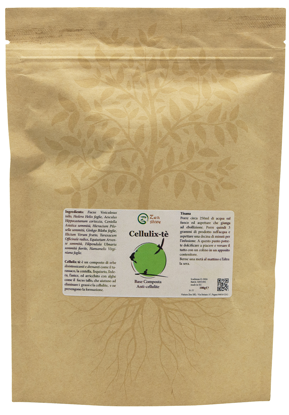 CELLULIX TE: Integratore Naturale Anticellulite - Zenstore