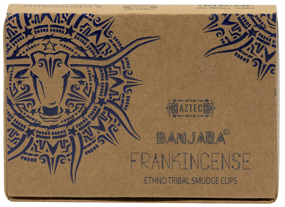 Coppette in Carbone Banjara Frankincense - Rito Azteco