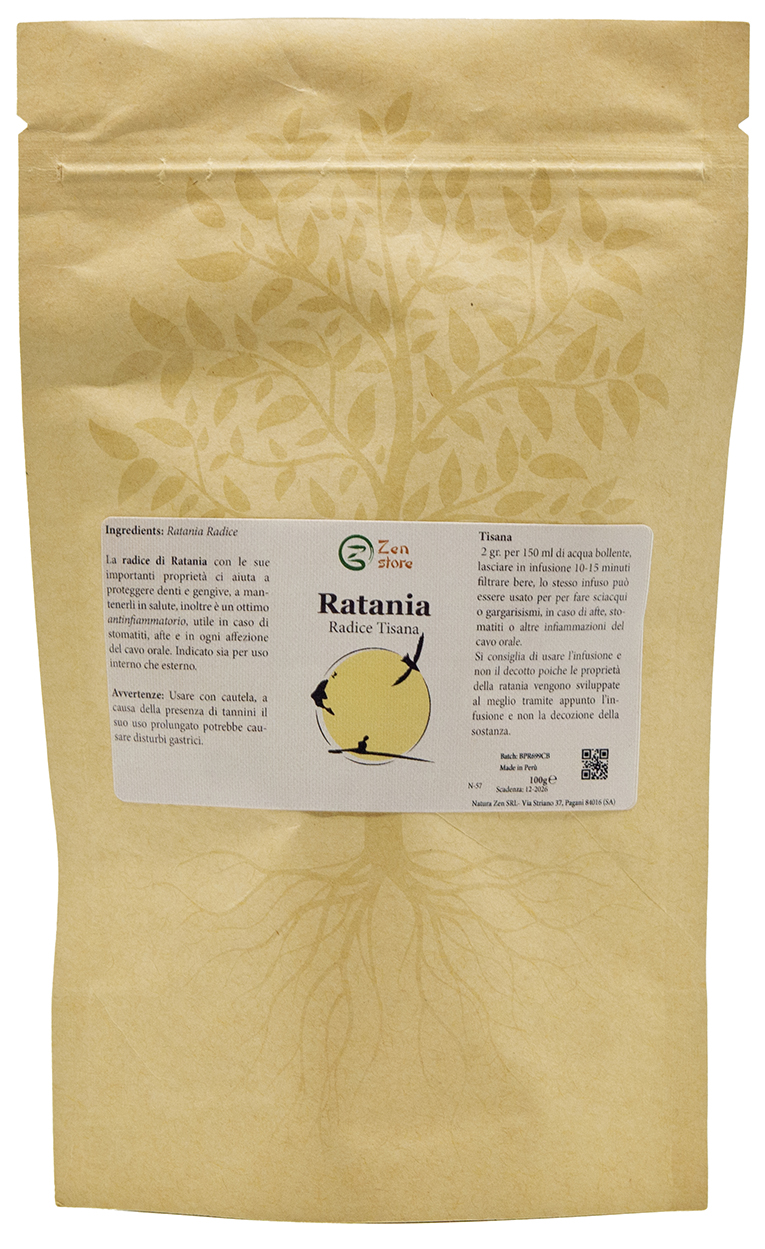 Ratania Radice Tisana - Krameria Triandra | Proprietà Anti-infiammatorie