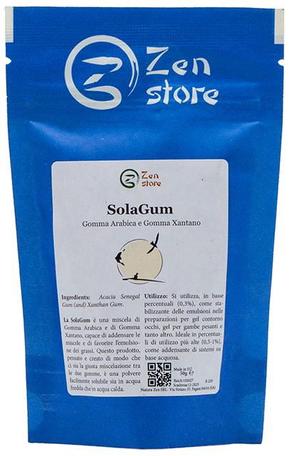 SolaGum Gomme Vegetali: Miscele Acacia Senegal & Xantano